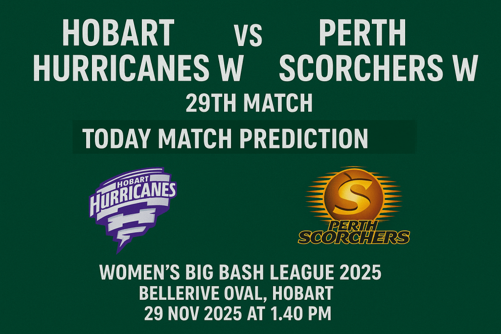 HHW vs PRSW Match Prediction & Tips | WBBL 2025 Dream11