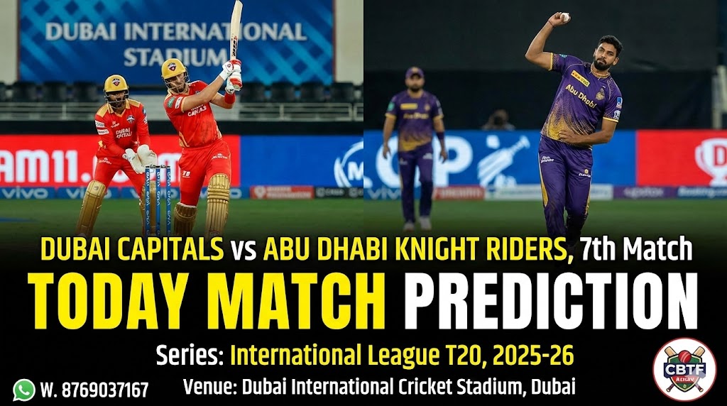 International League T20 2025-26 Match Prediction & Toss Tips